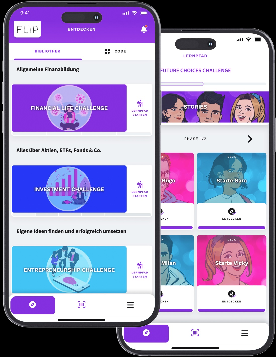 FLiP App – Financial Life Park Österreich